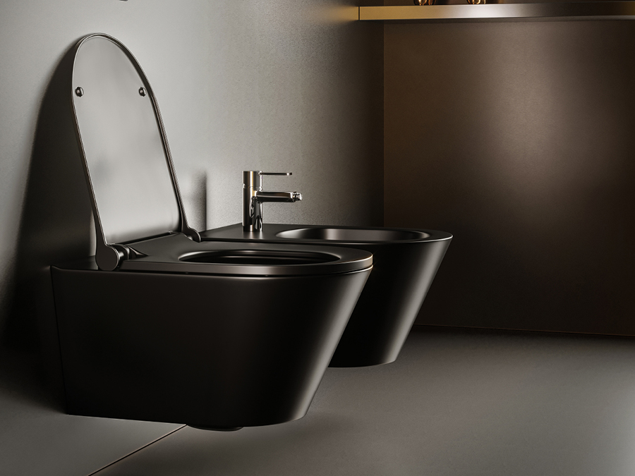 LUCCO Asma Unitaz - Avva RIM-ART Black Qiyməti - Master.az